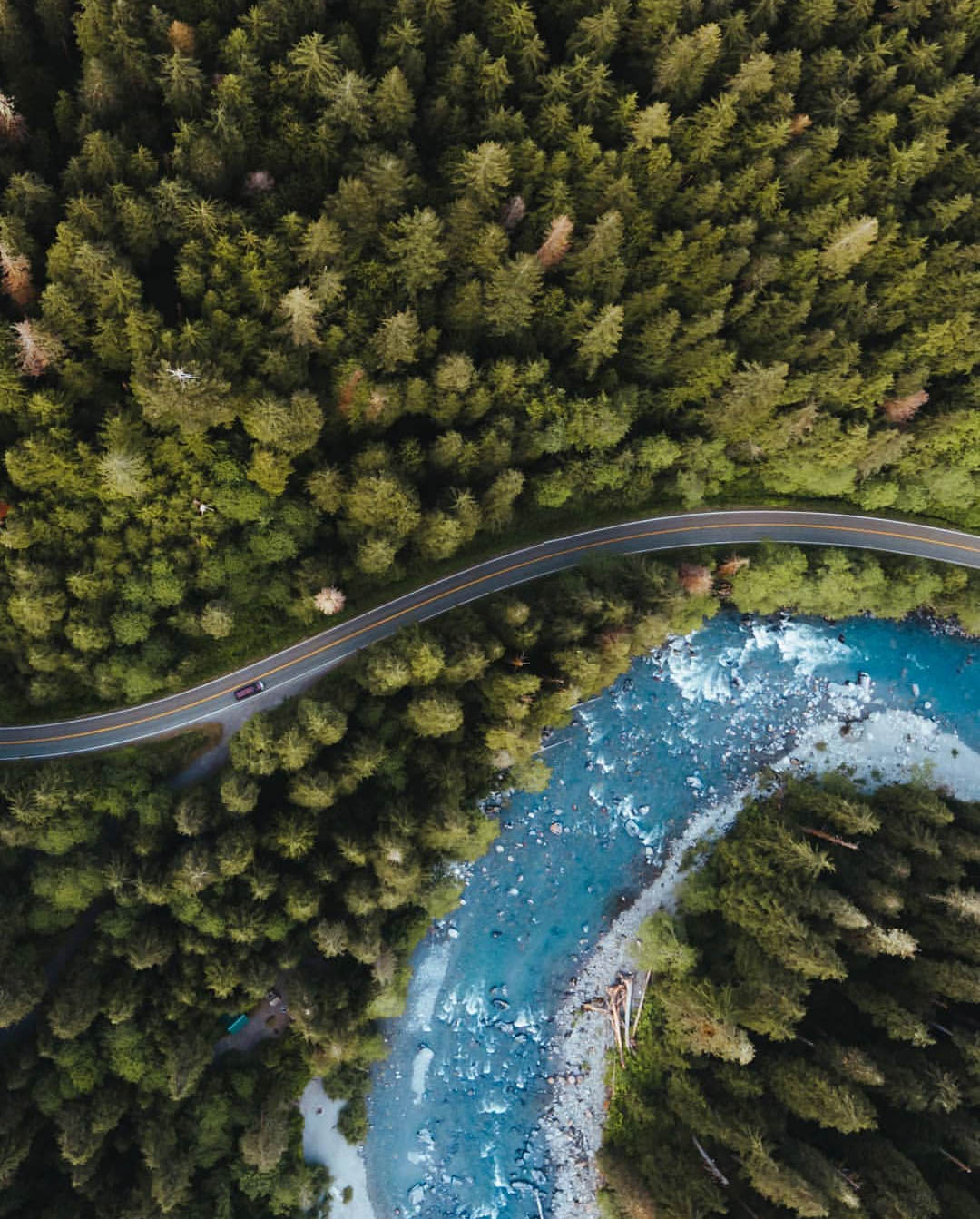 Mountain Loop Highway, one of the most scenic roads in Washington!